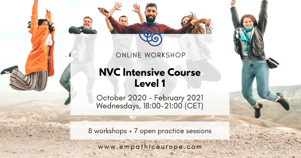 NVC Intensive Course. Level 1. 2020-2021 - Empathic Way Europe | Online ...